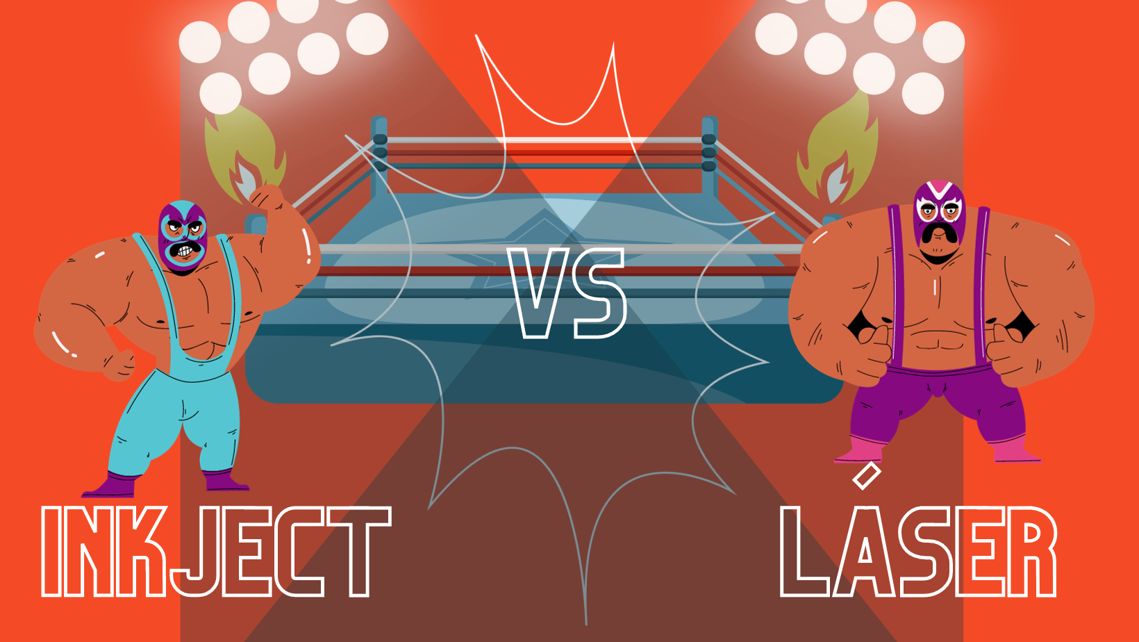 Láser vs Inyección de Tinta - FANDIS