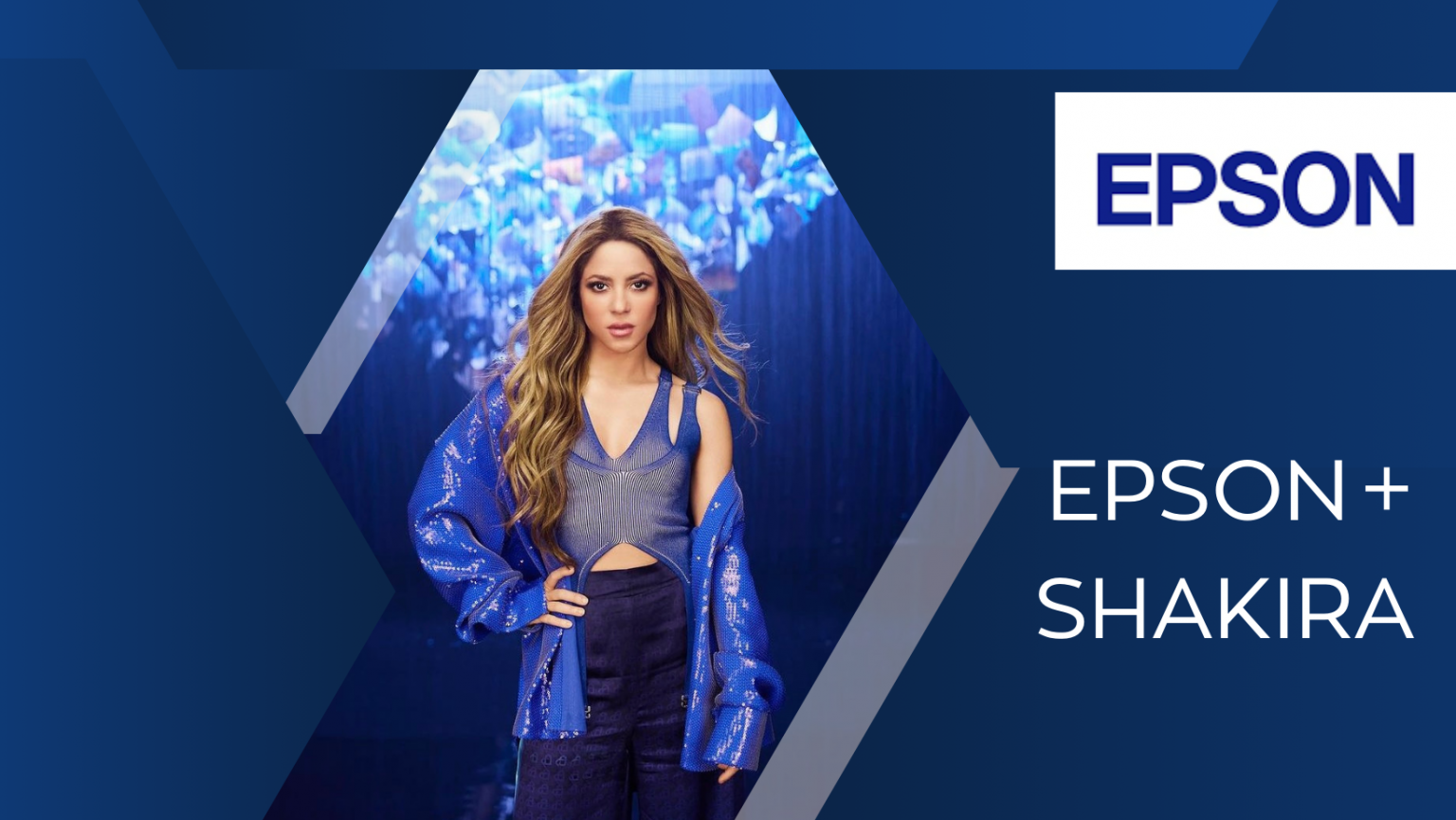 Shakira la nueva imagen de EPSON - FANDIS